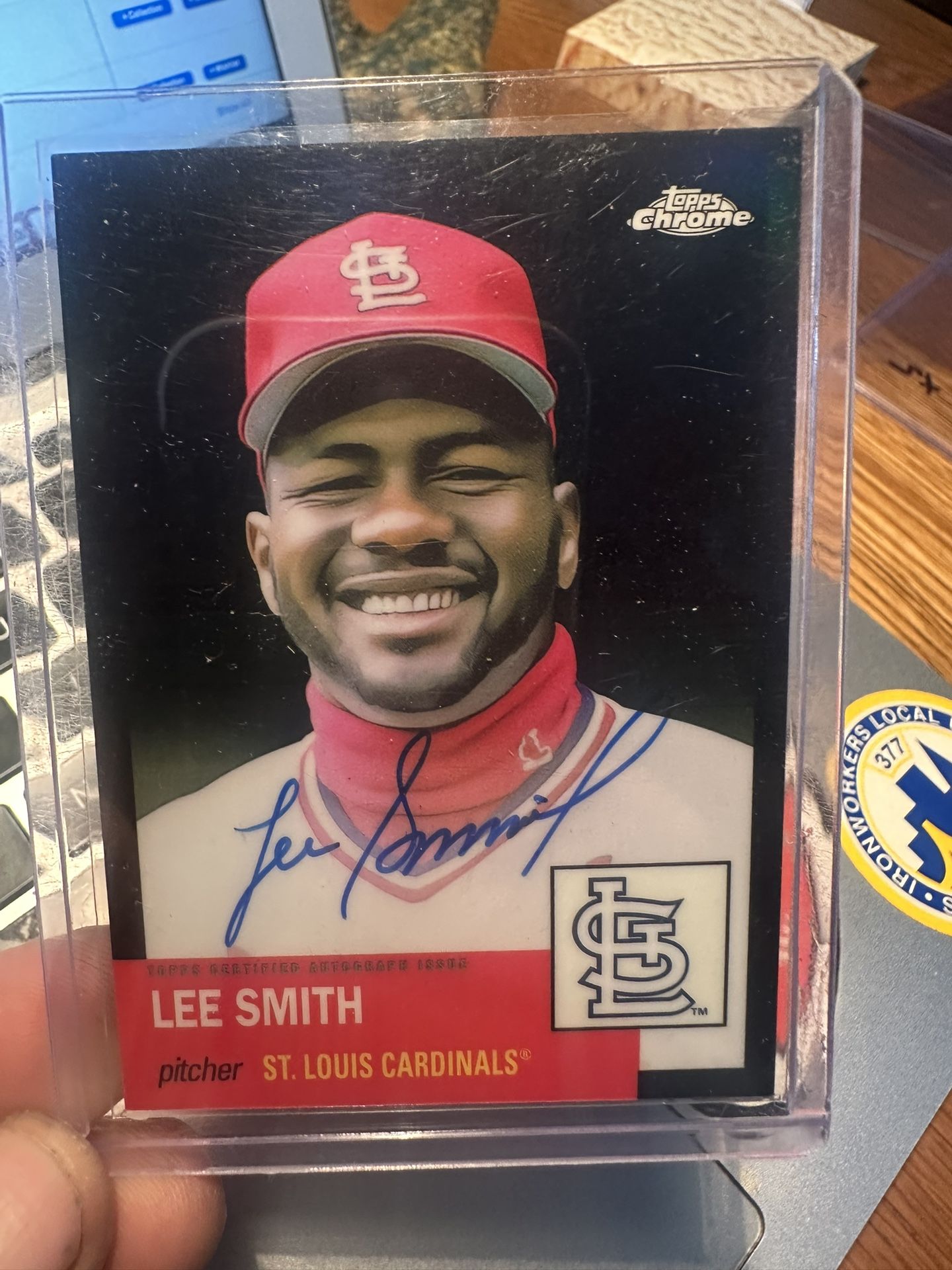 2022 Topps Chrome Platinum Lee Smith Auto 2/10 Black Refractor CPA LS ...