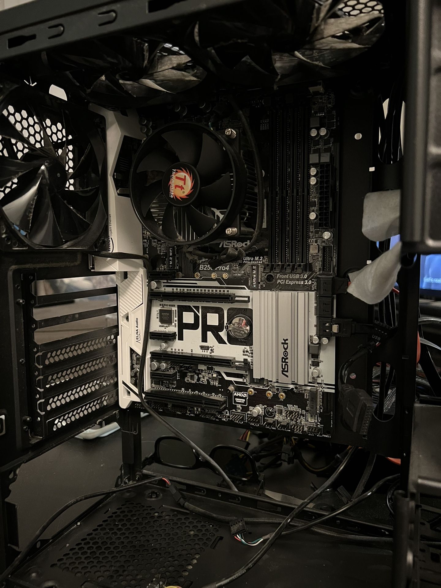 Intel i5 7500 + ASRock B250 Pro4 Motherboard + PC Case & Fans for Sale ...