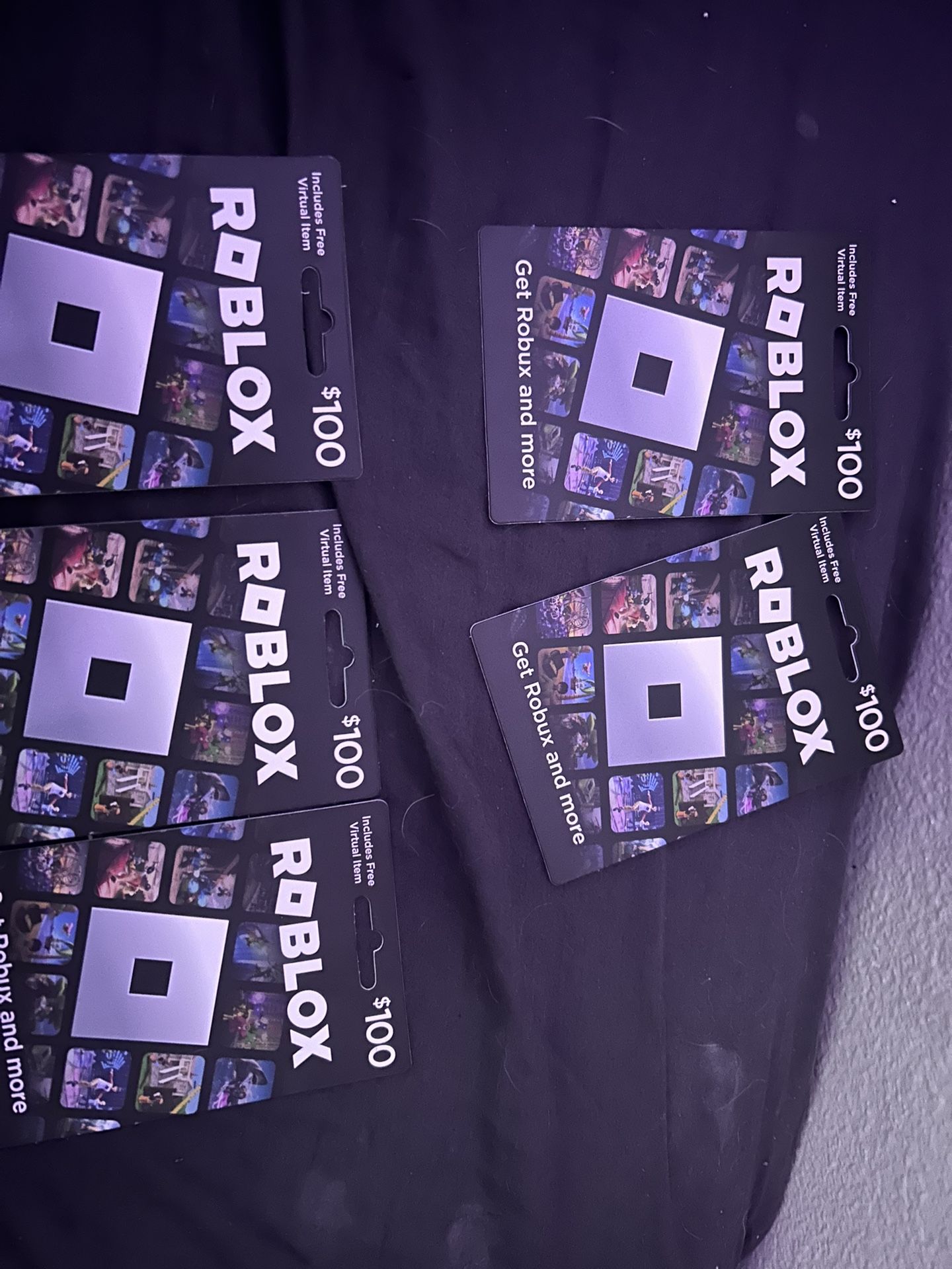 selling 500$ worth of robux cards for Sale in Albertville, AL - OfferUp