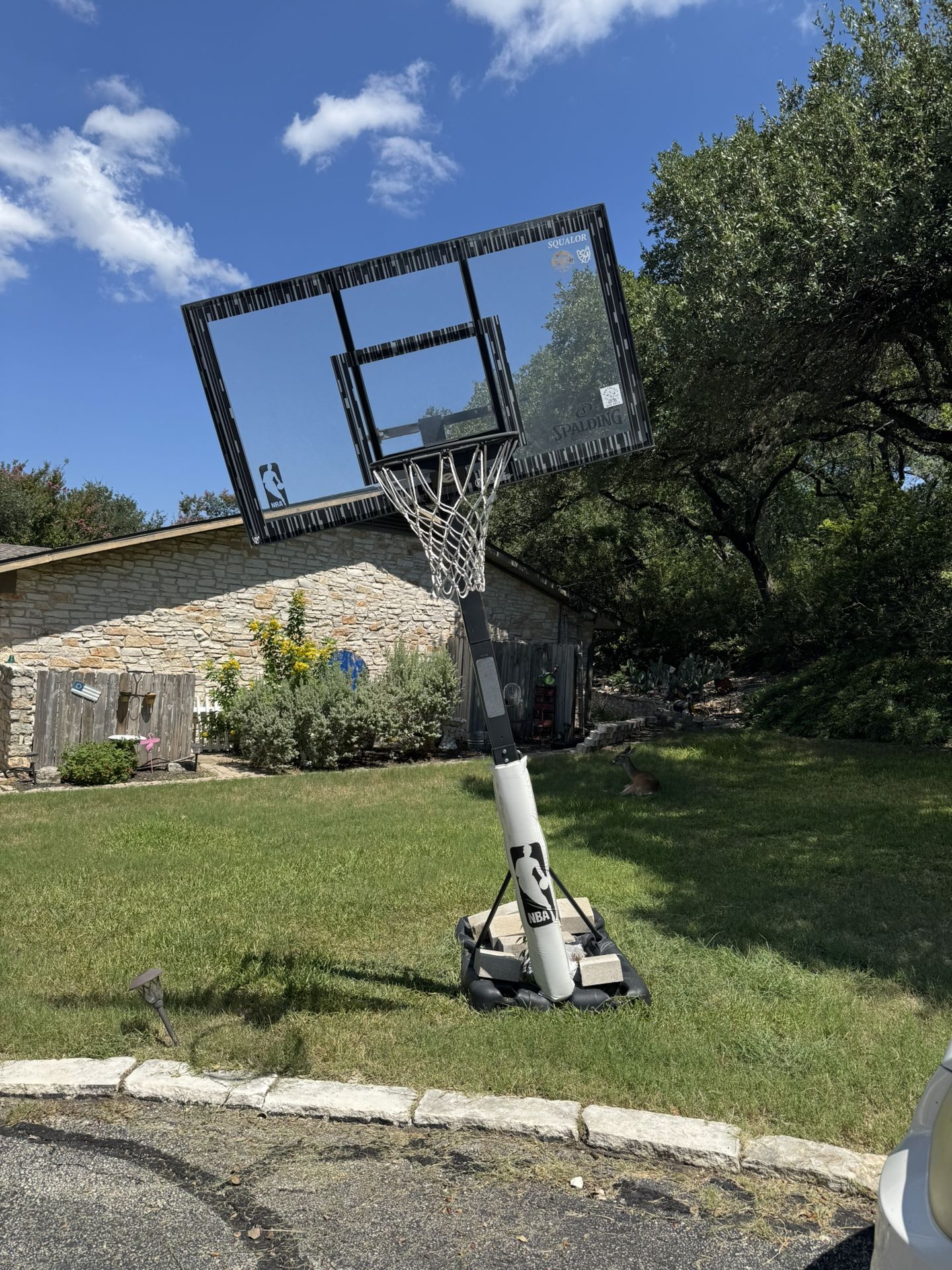 free Basketball Hoop Outdoor for Sale in Austin, TX - OfferUp