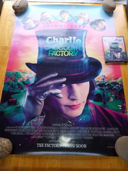 Charlie And The Chocolate Factory Movie Poster