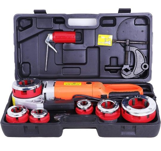 ZIT-KY01-50 Portable Handheld Electric Threading Machine Electric Pipe ...