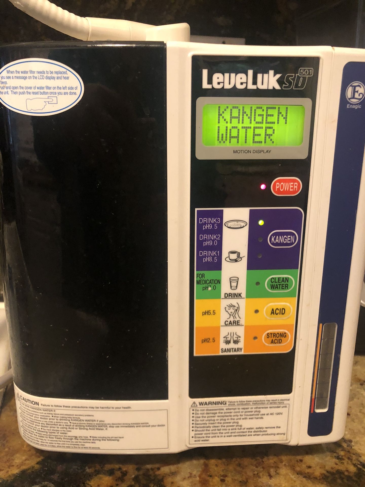 Ionizer-Enagic Kangen Water SD501 REDUCED TO SELL for Sale in Temecula ...