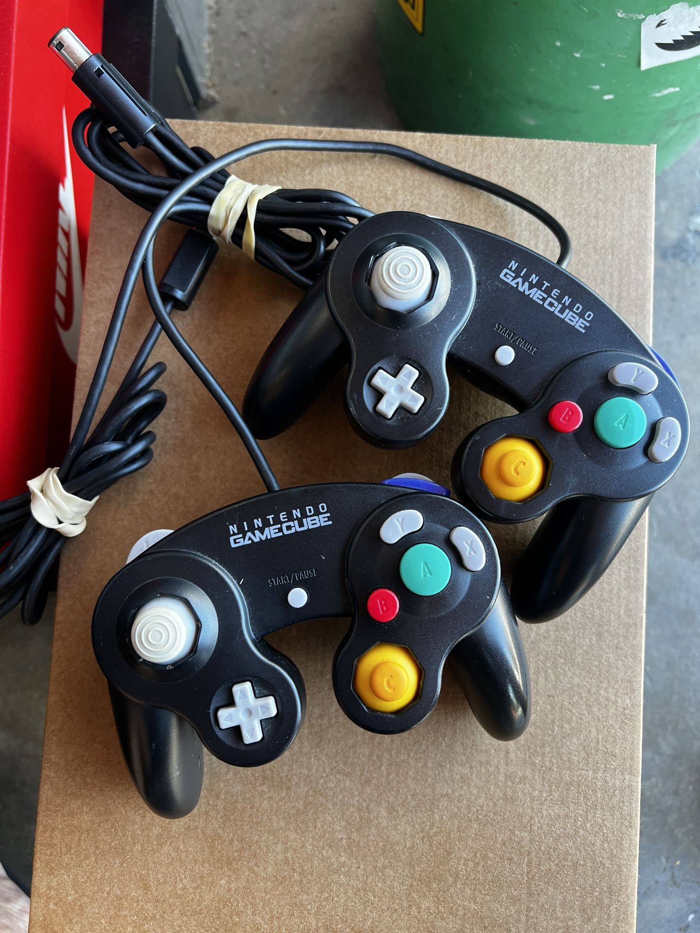 Nintendo Gamecube Controller OEM Black DOL-003 Official Tested for Sale ...