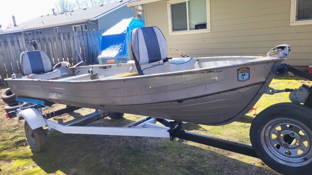 14 Ft Mirror Craft ALLUMINUM Fishing Boat. for Sale in Gresham, OR ...
