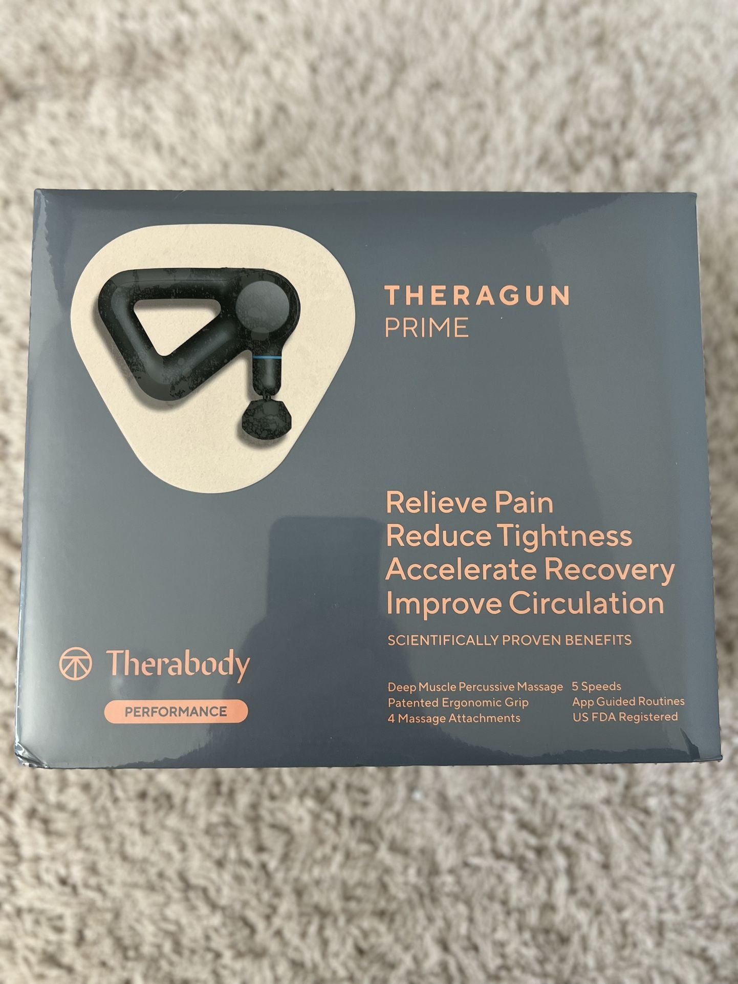 Therabody Theragun Prime (5th Gen) Massage Gun for Sale in San Antonio ...