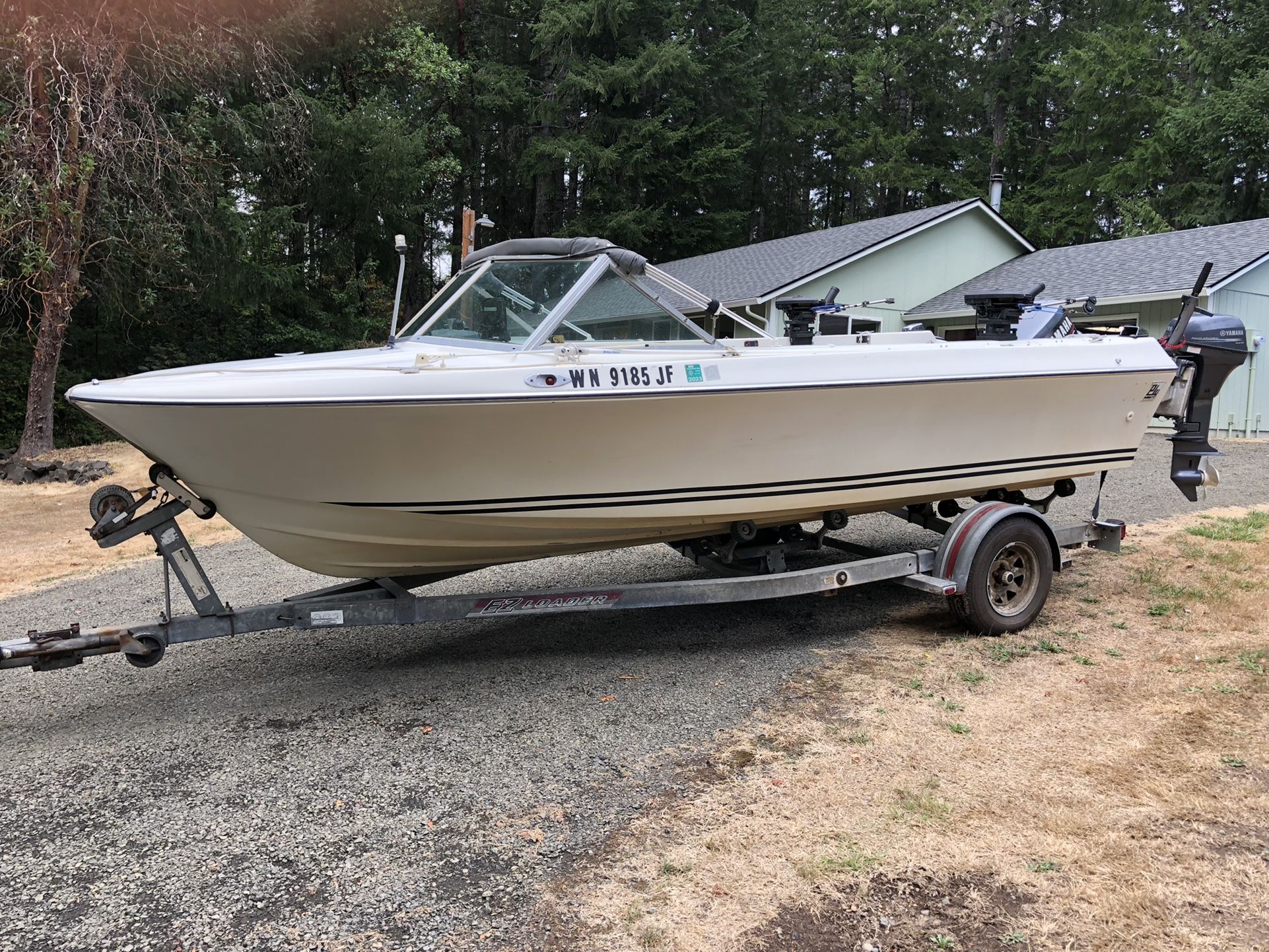 19-ft Glasply Runabout w/ Yamaha Power for Sale in Olympia, WA - OfferUp