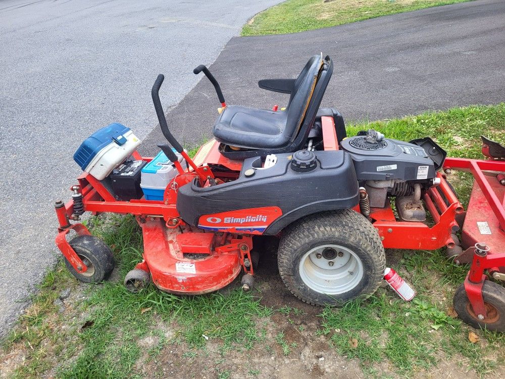 Simplicity Zero Turn for Sale in Hagerstown, MD - OfferUp