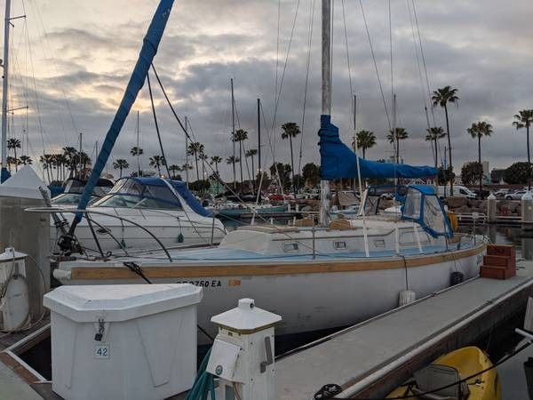 Columbia 36 Sailboat With Transferable Slip In Shoreline Marina Long ...