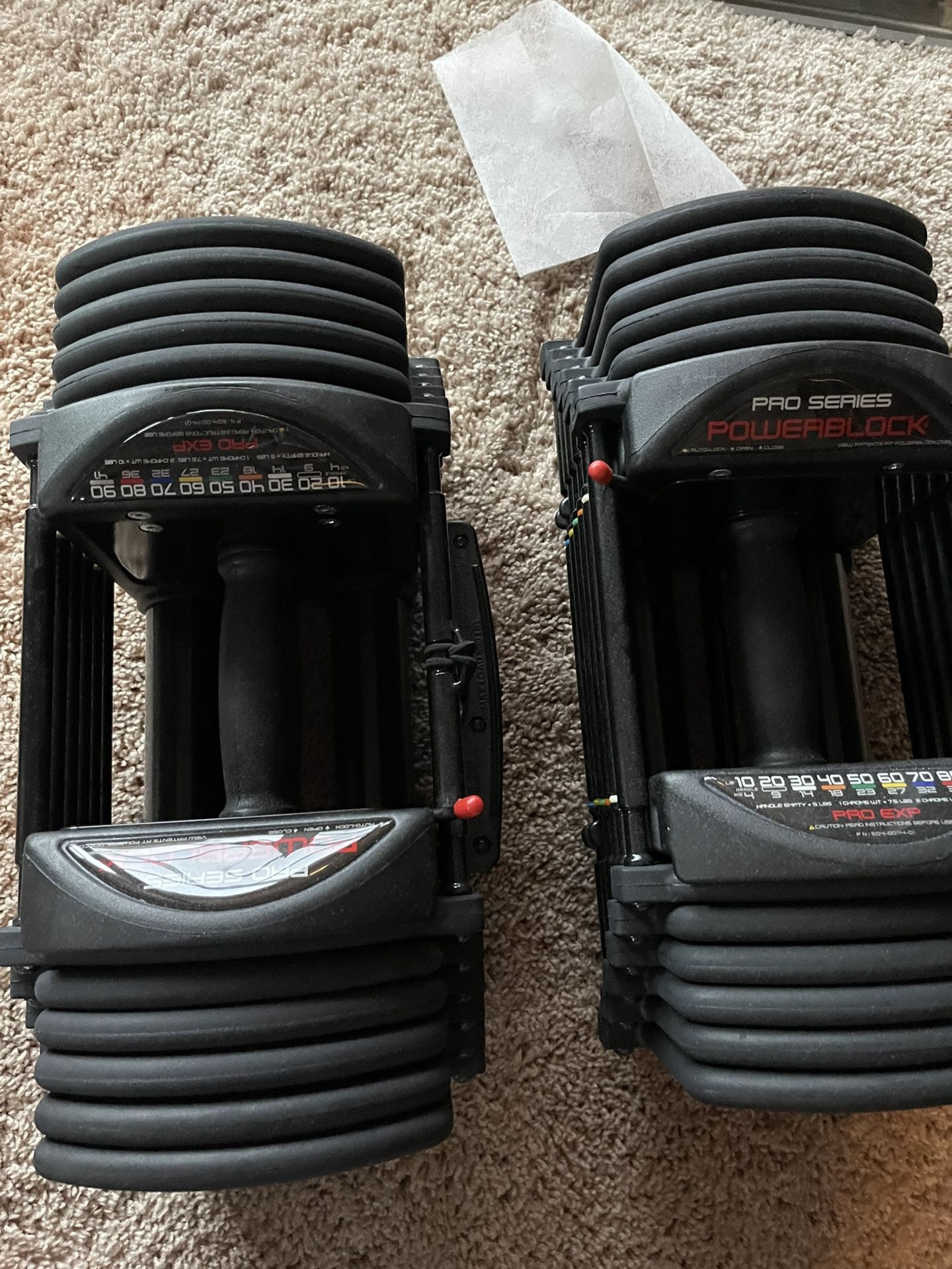 Powerblock Pro 90 Dumbbells for Sale in Lutz, FL - OfferUp