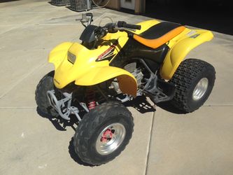 Honda 250ex Yellow