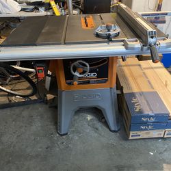 RIDGID 10 TABLE SAW R4520 Heavy Duty for Sale in Henderson NV OfferUp