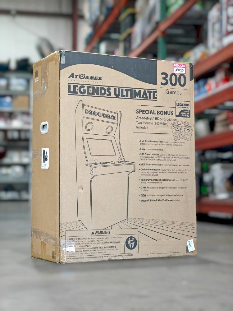AtGames Legends Ultimate Home Arcade for Sale in Azalea Park, FL - OfferUp