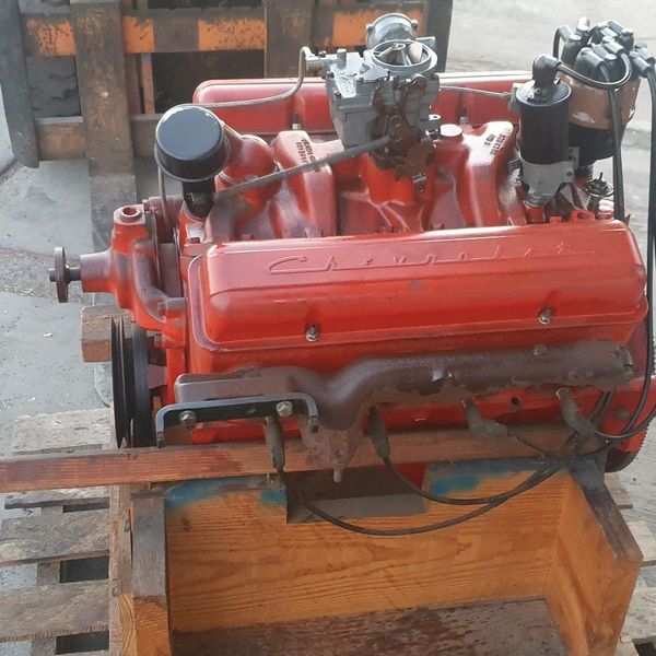 1955 Chevy 265 Small Block engine and transmission great condition for ...