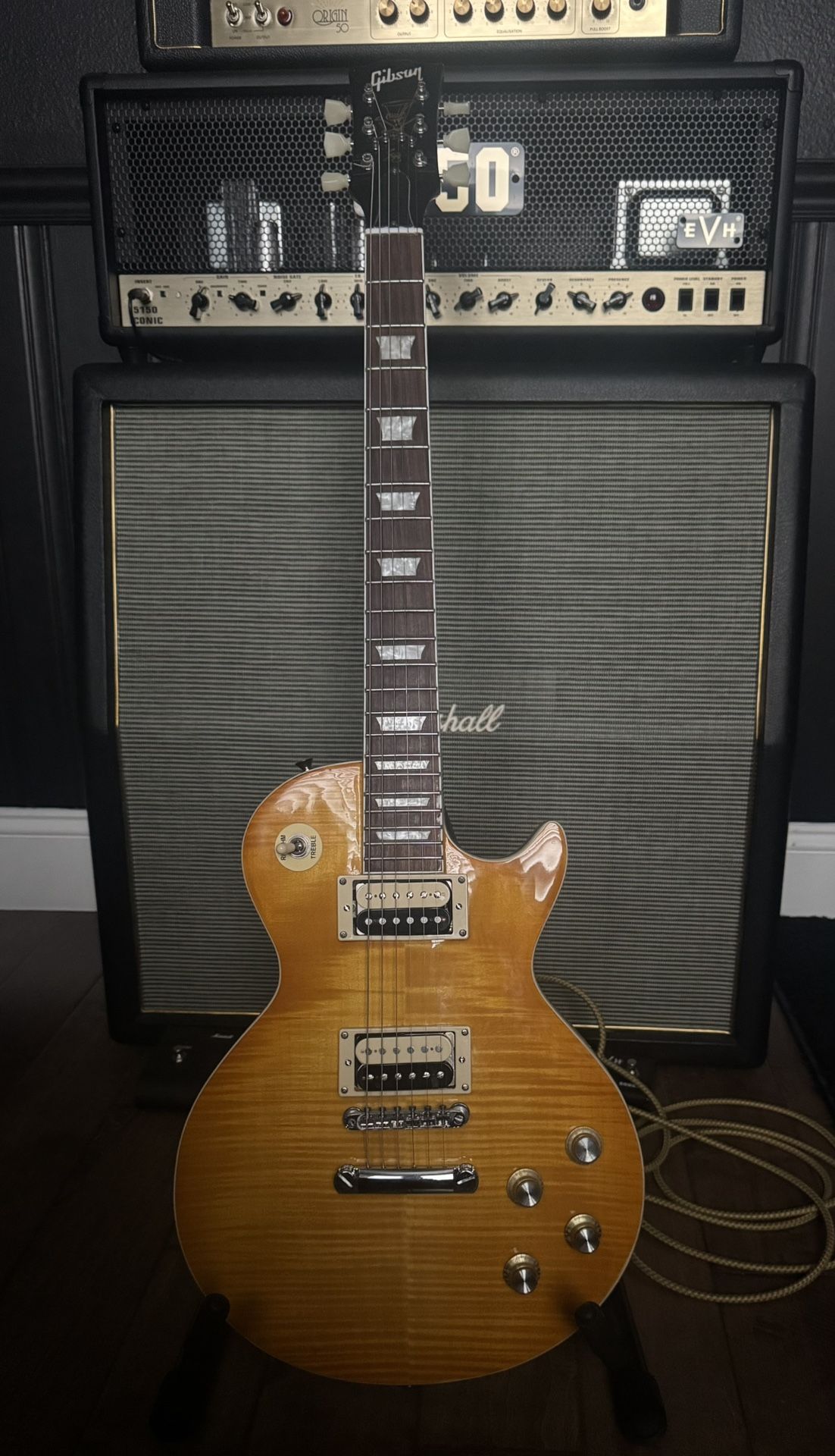 Chibson / Les Paul-Style Guitar – Upgraded, Like New for Sale in Aliso ...