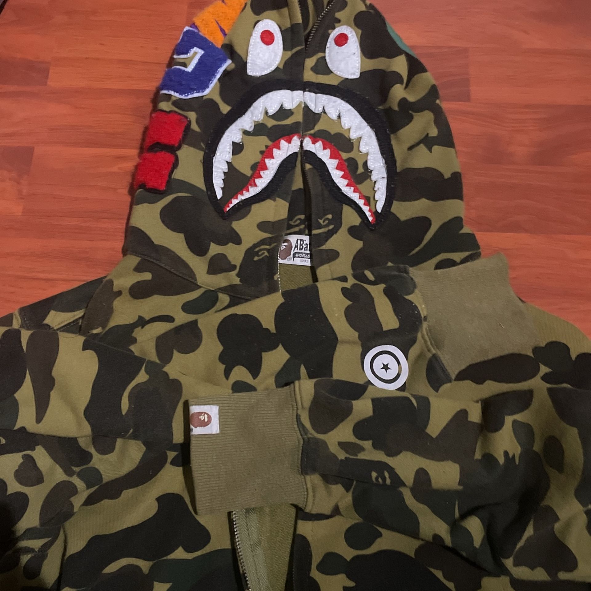 Green Camo Bape Hoodie for Sale in Redwood City, CA - OfferUp