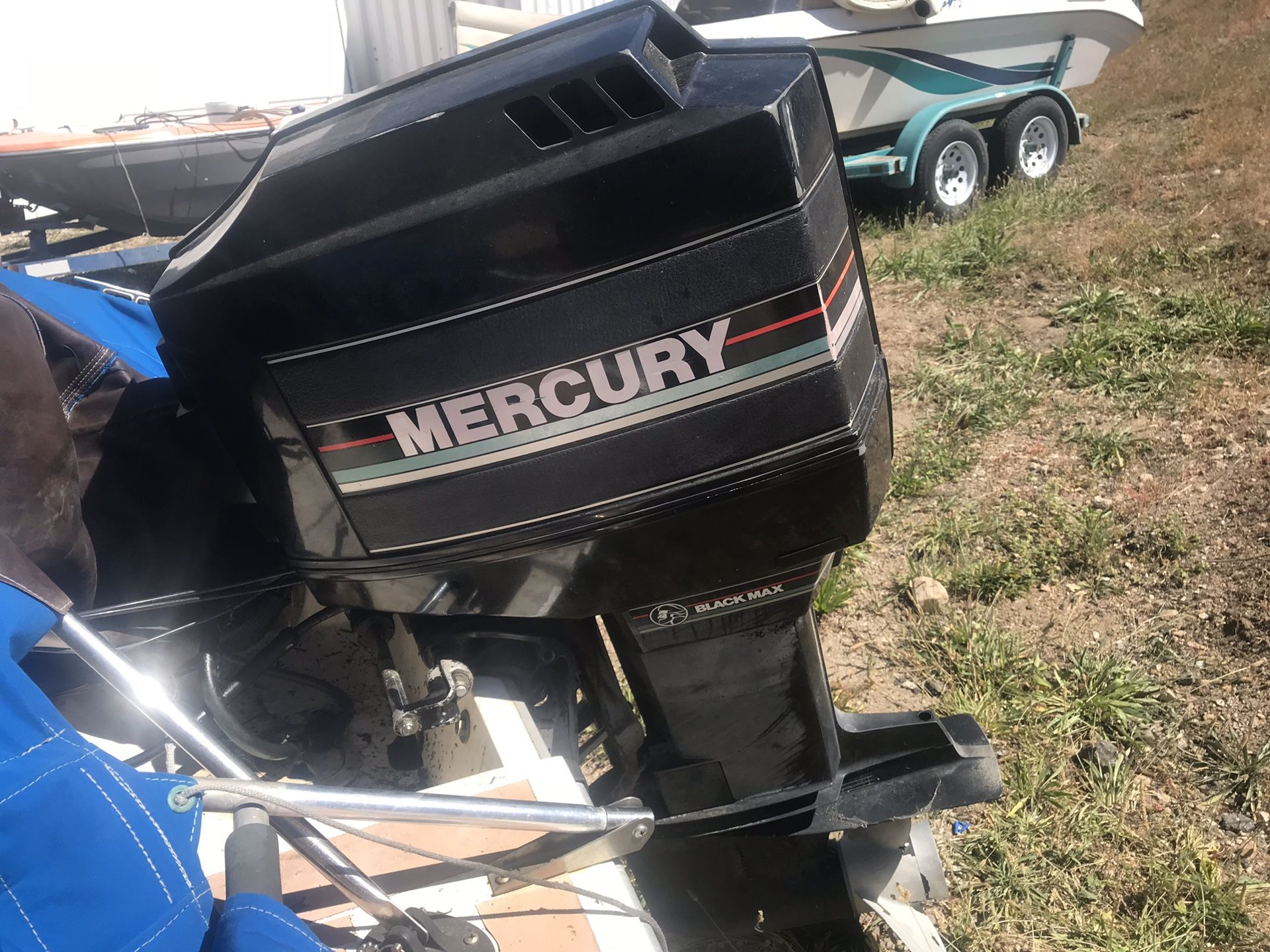 1991 Mercury 150 hp black max for Sale in Riverside, CA - OfferUp