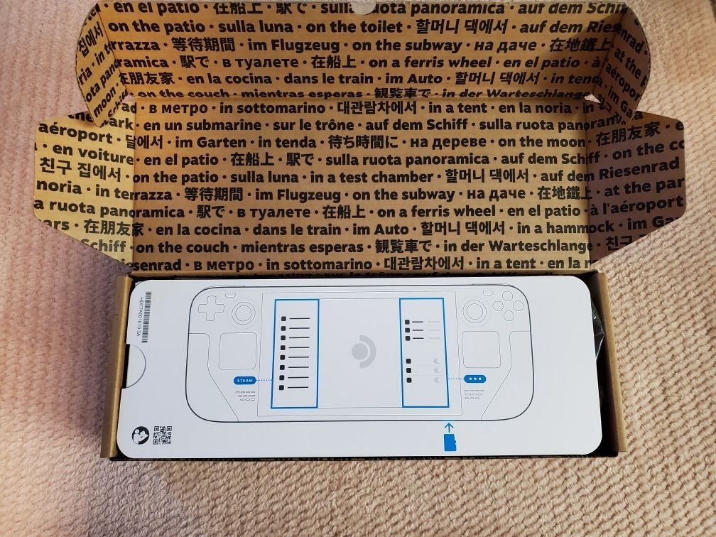 Brand New 512gb Valve Steam Deck & Case In Factory Sealed Box for Sale ...