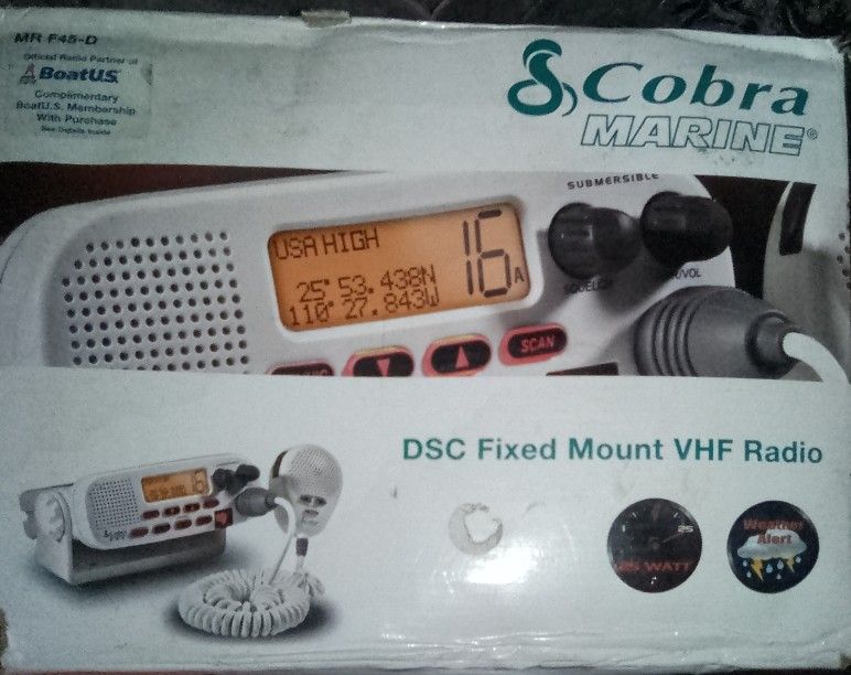 Cobra Marine DCS Fixed Mount VHF Radio for Sale in Olympia, WA - OfferUp