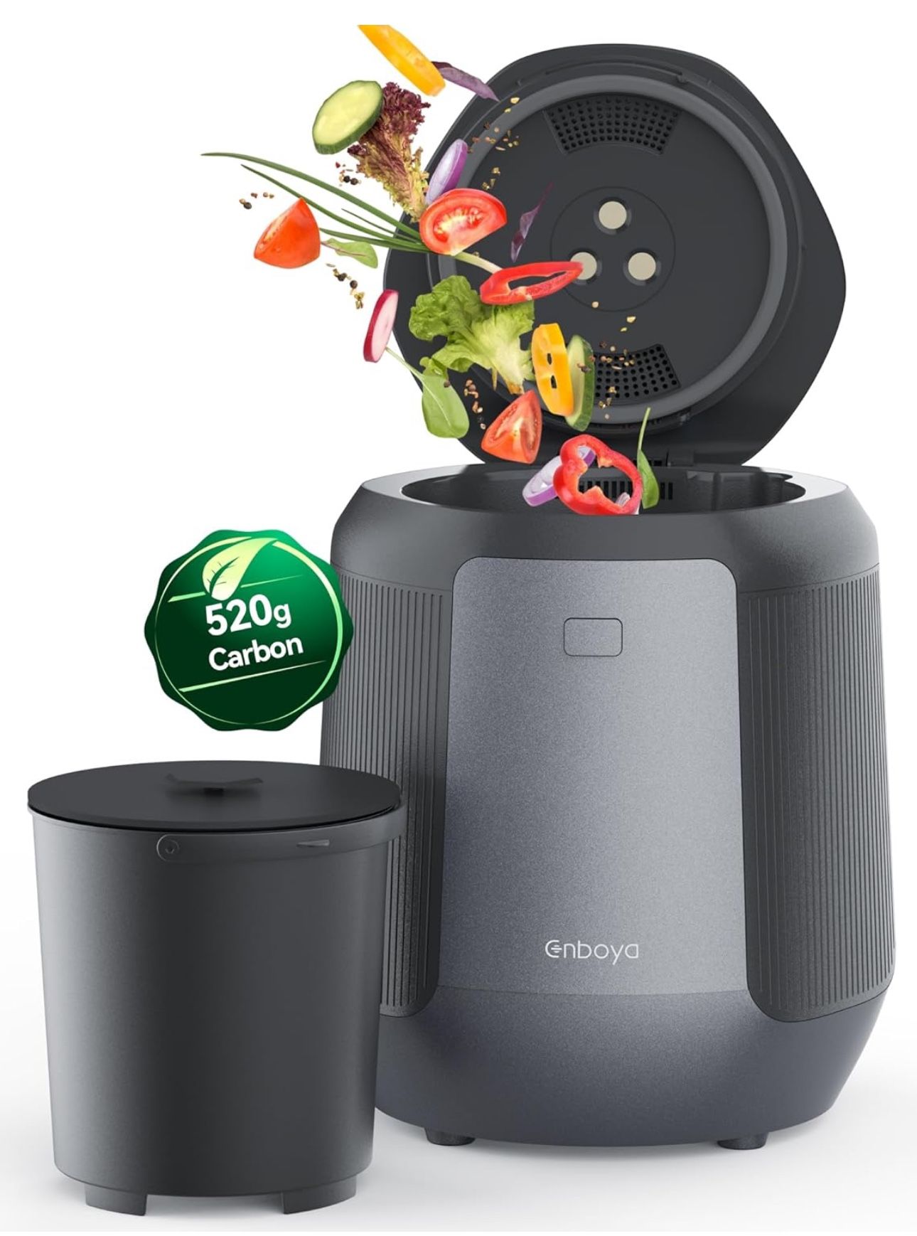 Enboya Electric Composter: 4.2L Large Capacity Odorless Quiet Composter ...