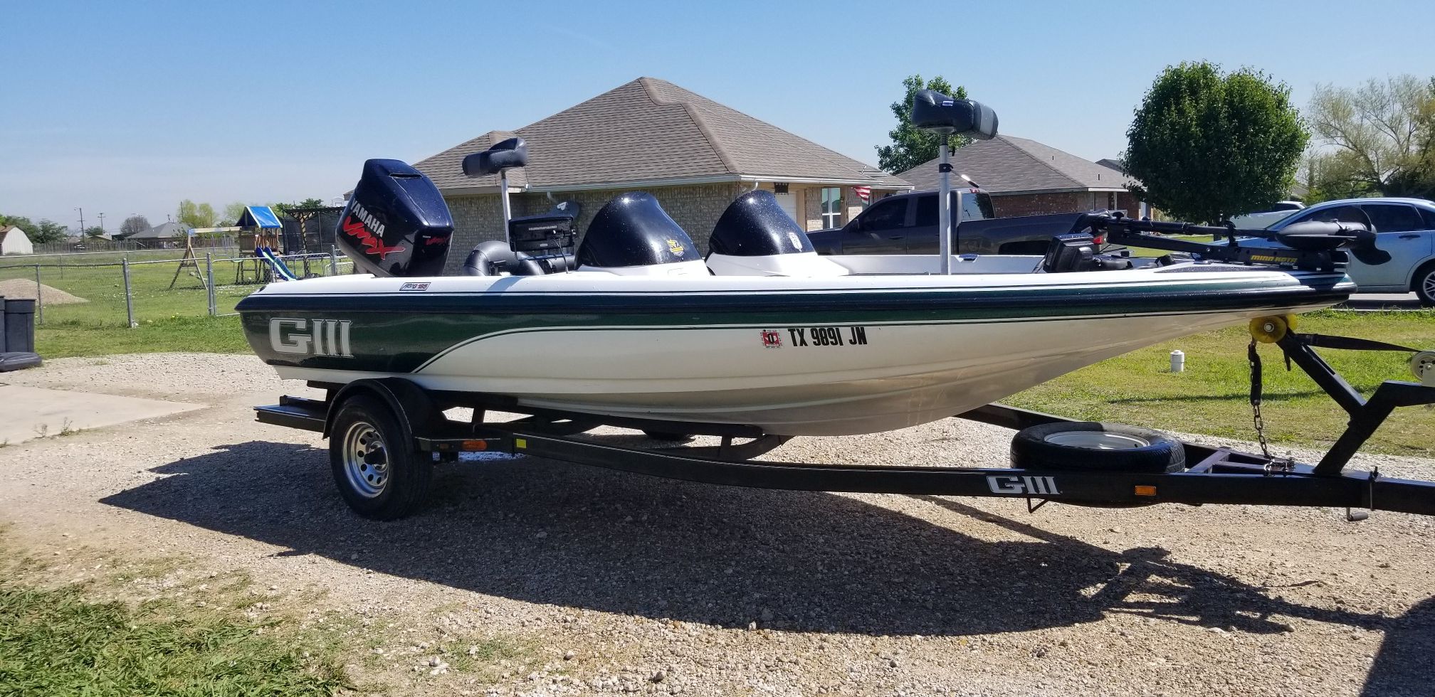 1999 skeeter g3 bass boat w/ yamaha vmax 150 for Sale in Waxahachie, TX ...
