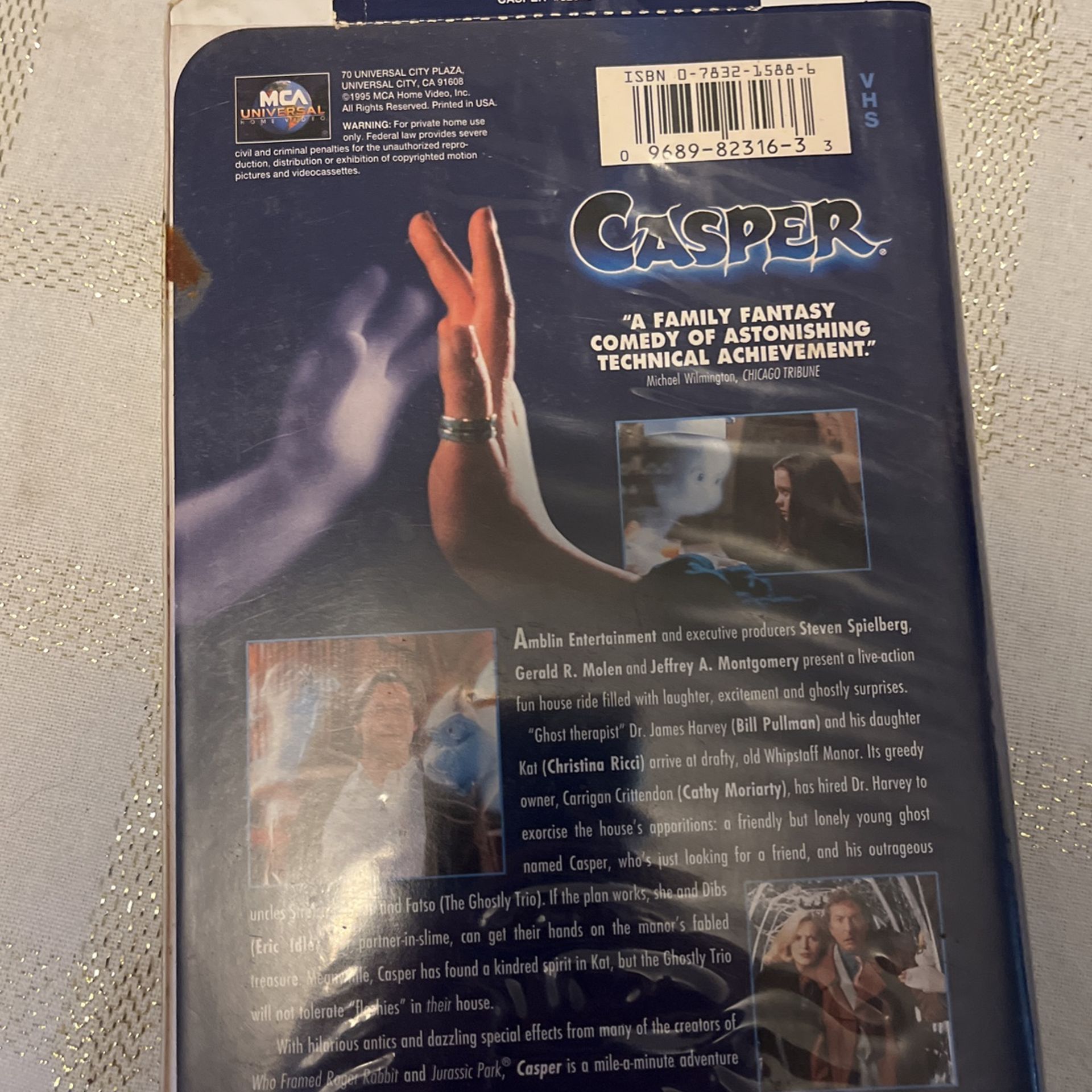 Casper Vhs 1995