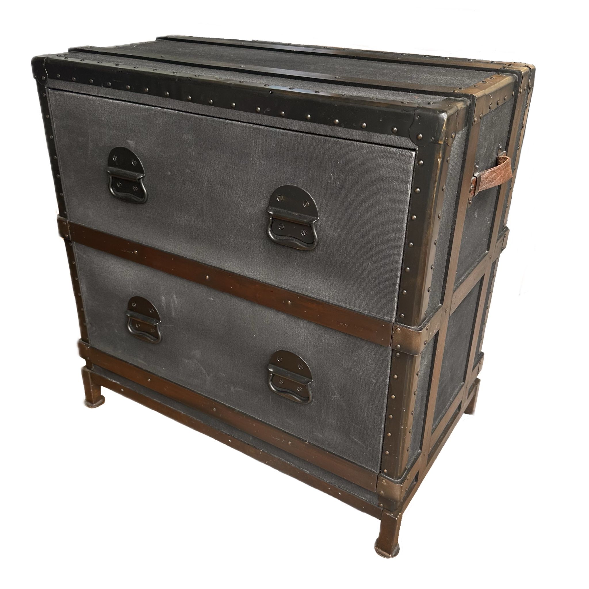 Pottery Barn Ludlow Trunk File Cabinet for Sale in Palm Desert, CA ...