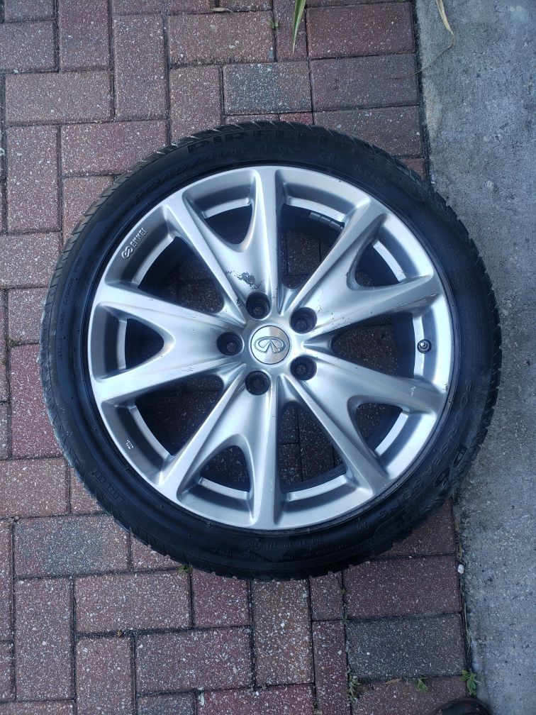Infiniti G37 Enkei wheels oem for Sale in Orlando, FL - OfferUp