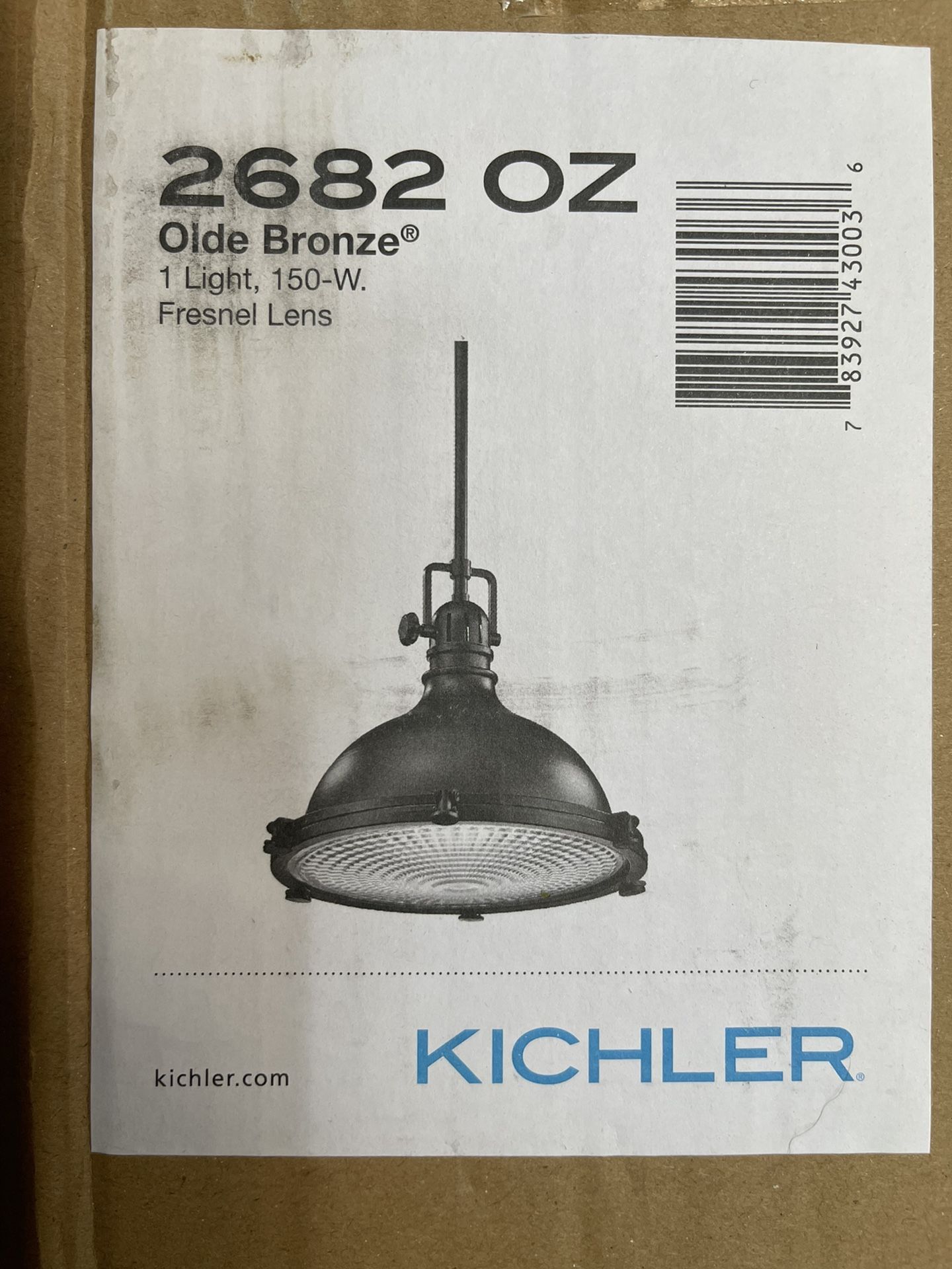 Kichler 2682 OZ Old Bronze Fresnel Lens for Sale in Colfax, CA - OfferUp