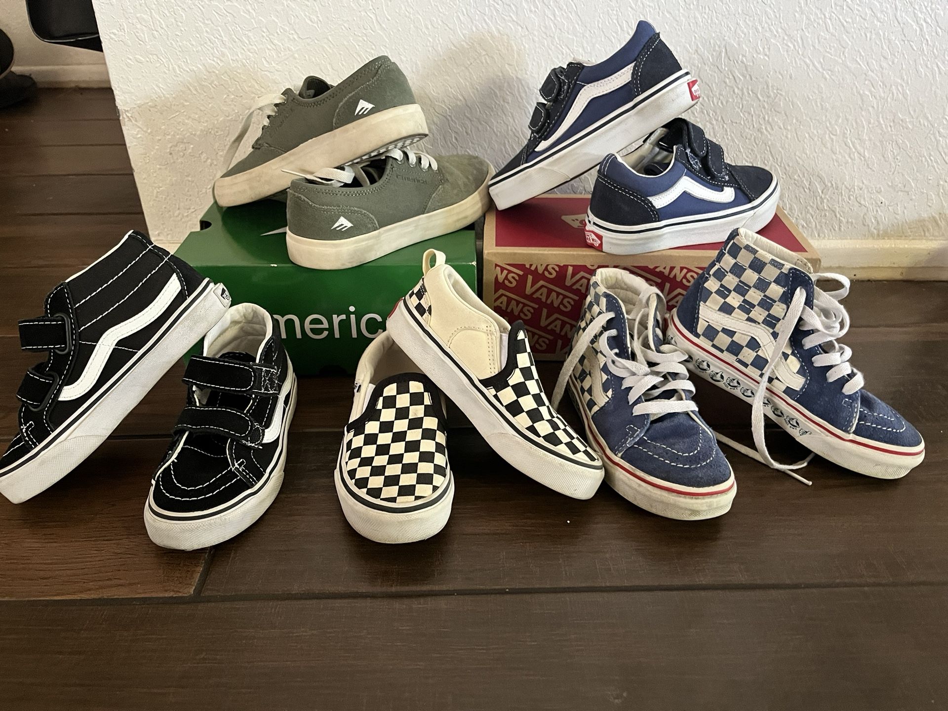 VANS & EMERICA Boys Shoes $75 OBO for Sale in Palmdale, CA - OfferUp