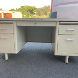 Used metal desk for sale near me store