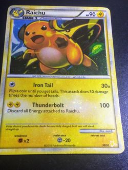 Raichu Card Error