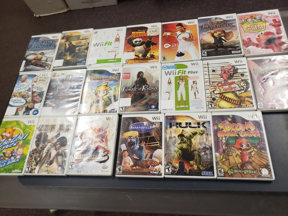 LOT RARE NINTENDO WII GAMES for Sale in Auburn, WA - OfferUp