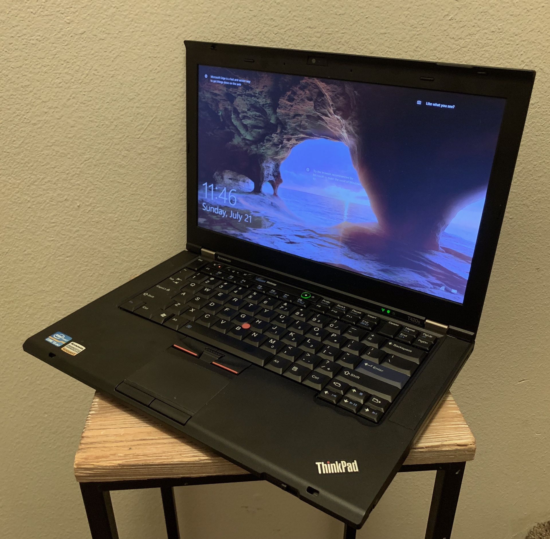 Lenovo ThinkPad T420s iCore 5 2.6 GHz 128 GB SSD 4GB Ram + free dock ...