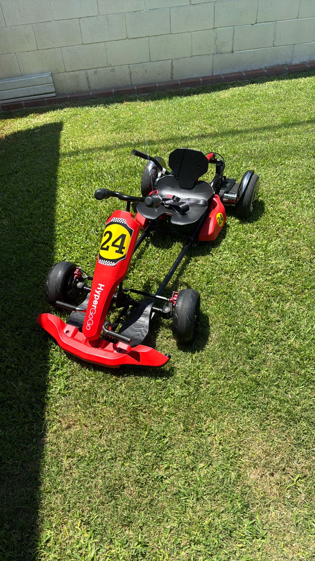 Hyper GOGO scooter attachment go kart conversion kit for hoverboards ...
