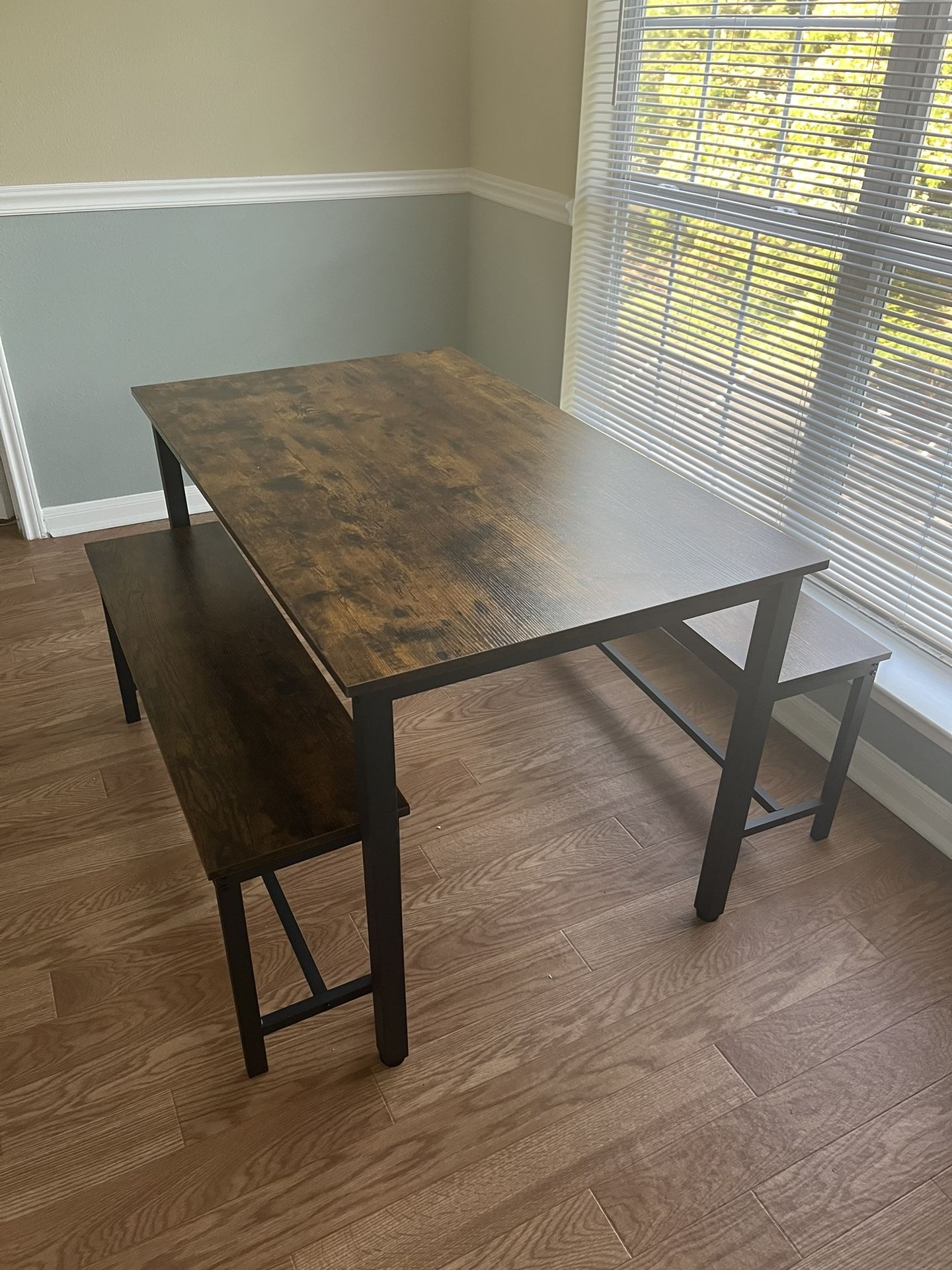 Kitchen Table & 2 Benches for Sale in Durham, NC - OfferUp