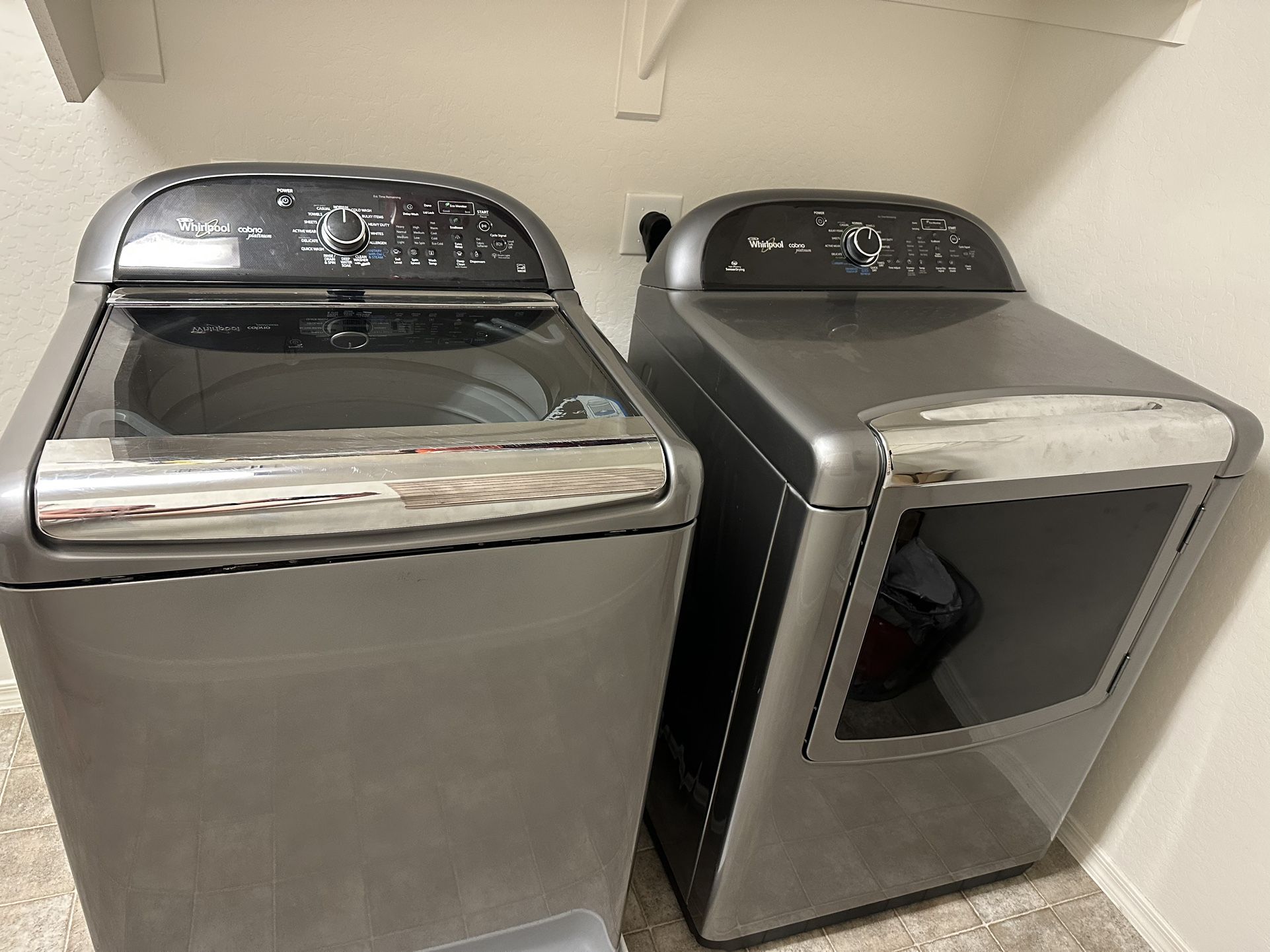 Whirlpool Washer Cabrio Platinum