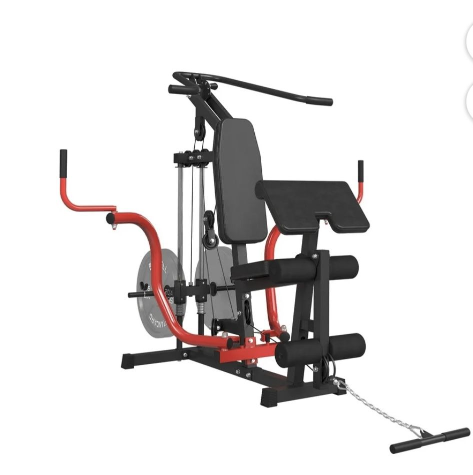 Syedee Compact Home Gym Station, 800lb Capacity Leg Extension Machine ...