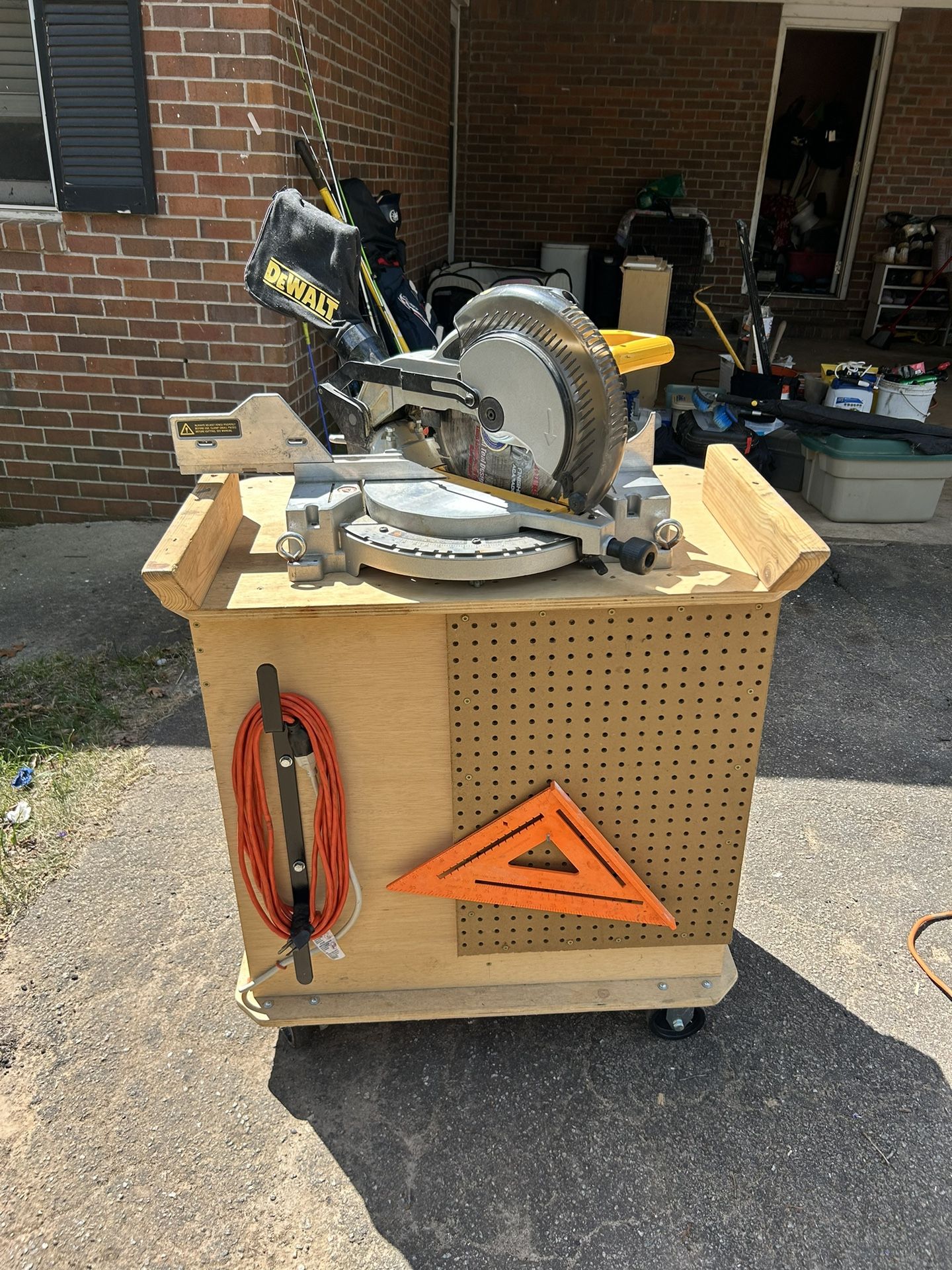 Miter Box With Custom Stand for Sale in Lawrenceville, GA - OfferUp