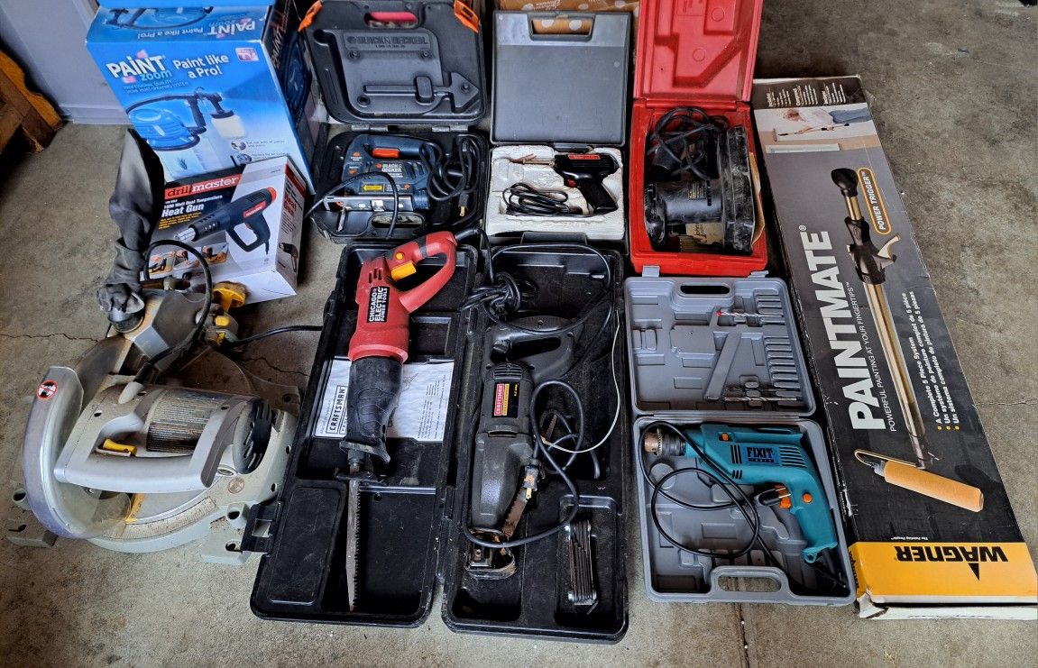Tools (For Pick-up only/priced as bundle) for Sale in Elk Grove, CA ...