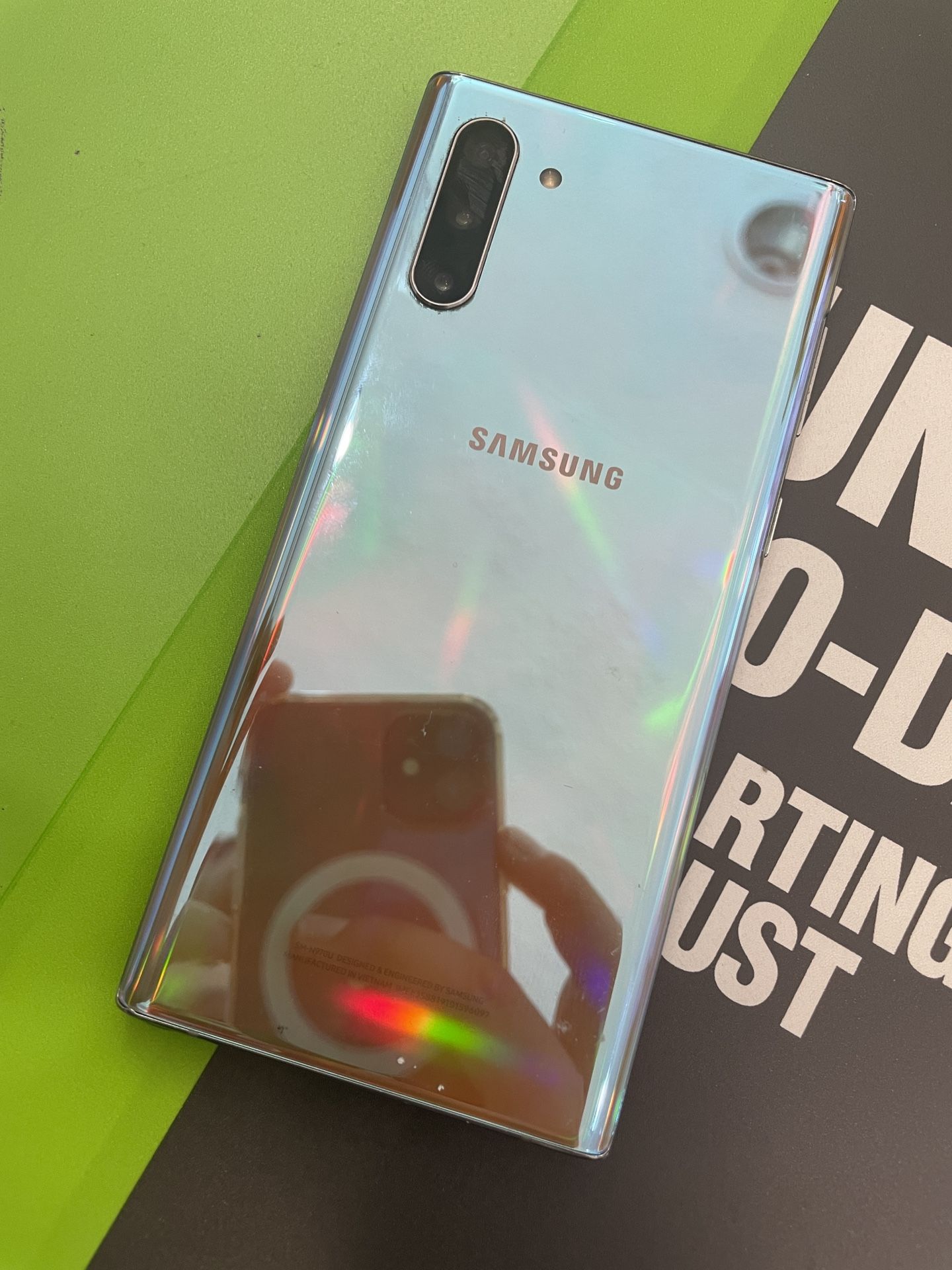 Factory Unlocked Samsung Galaxy Note 10 256 gb, sold with warranty for Sale in Somerville, MA ...