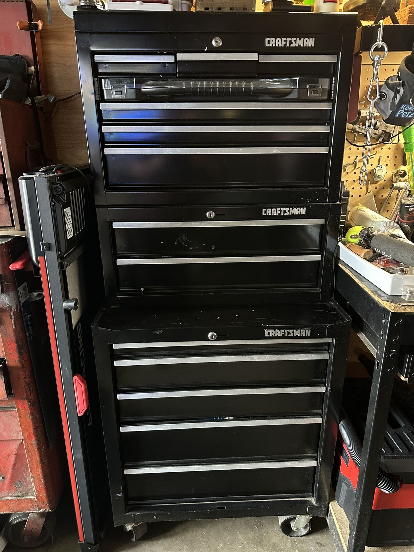 Craftsman Tool Box 26 By 61 With Wheels No Keys for Sale in El Monte ...