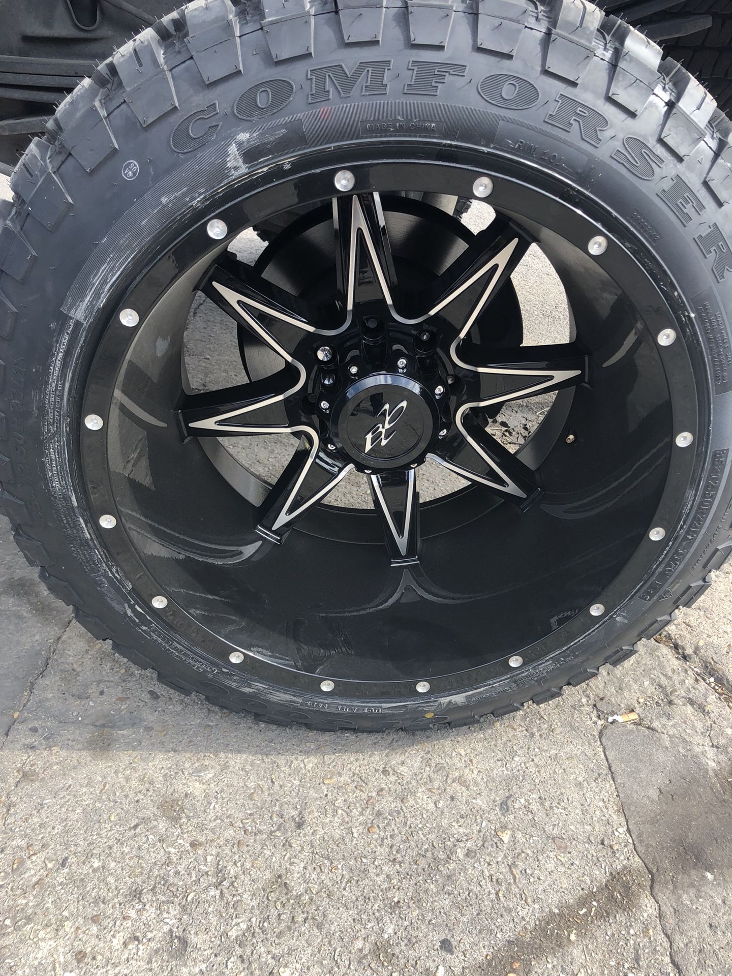 22x14 wheels and tires for Sale in San Antonio, TX - OfferUp