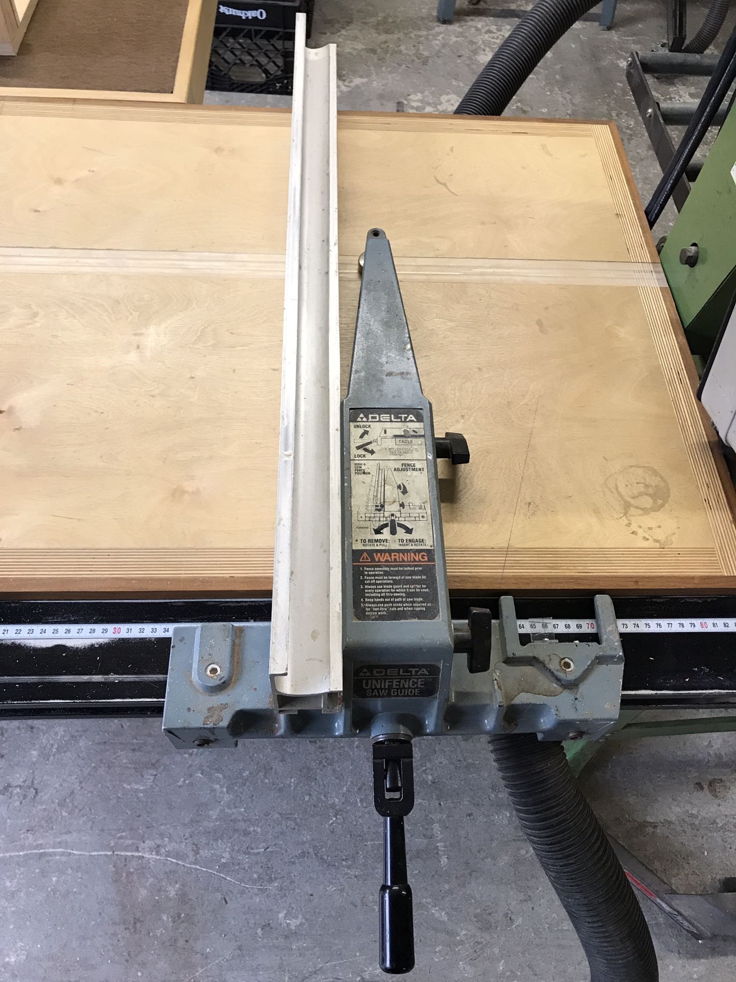 Delta Uniefence table saw fence system for Sale in Upton, MA - OfferUp