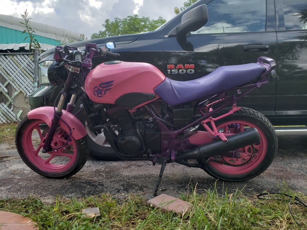 Kawasaki Ninja 250r Pink
