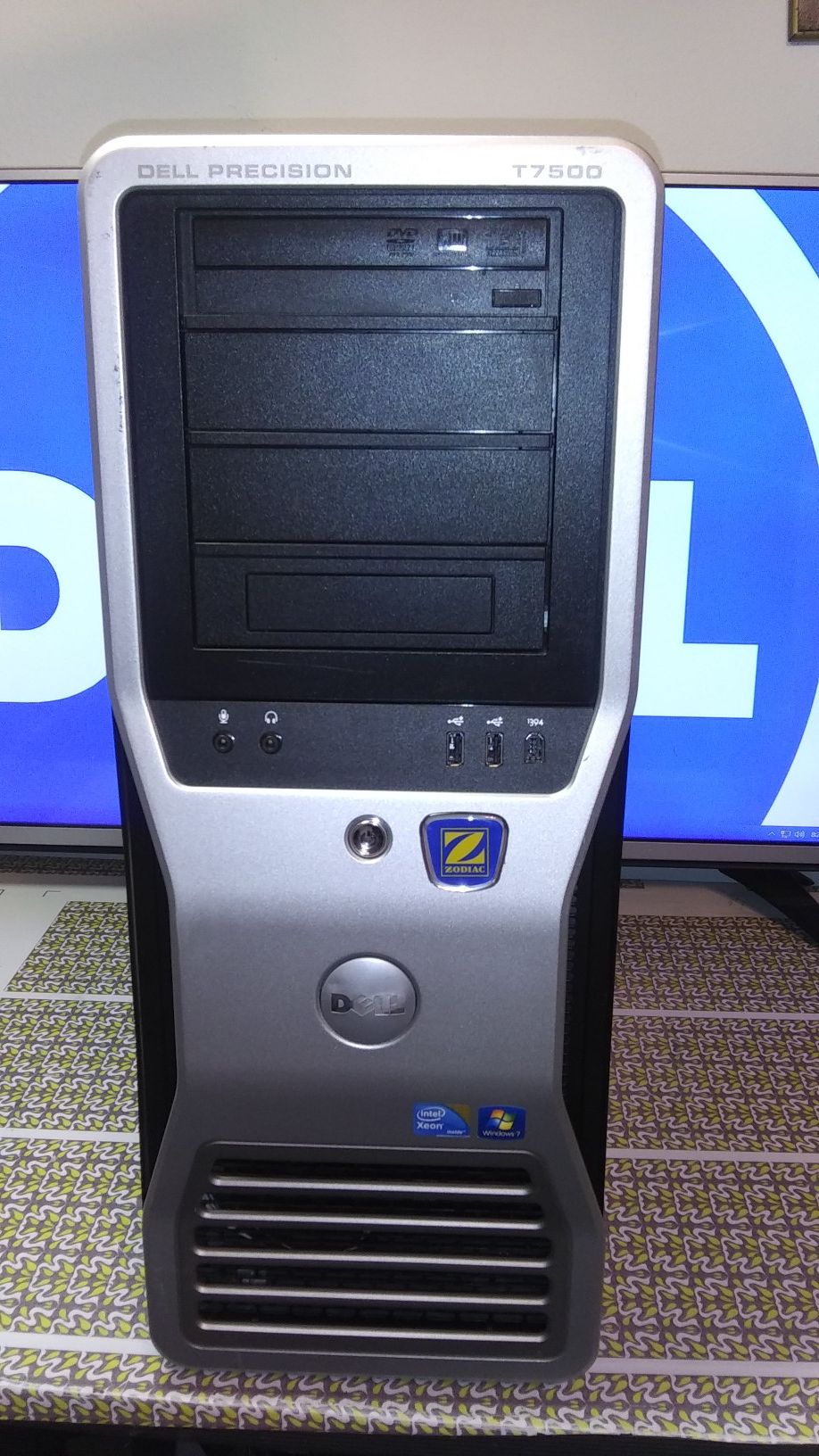 DELL PRECISION T7500 WORKSTATION XEON X5647,12GB,250GB,QUADRO,WIN 10 ...