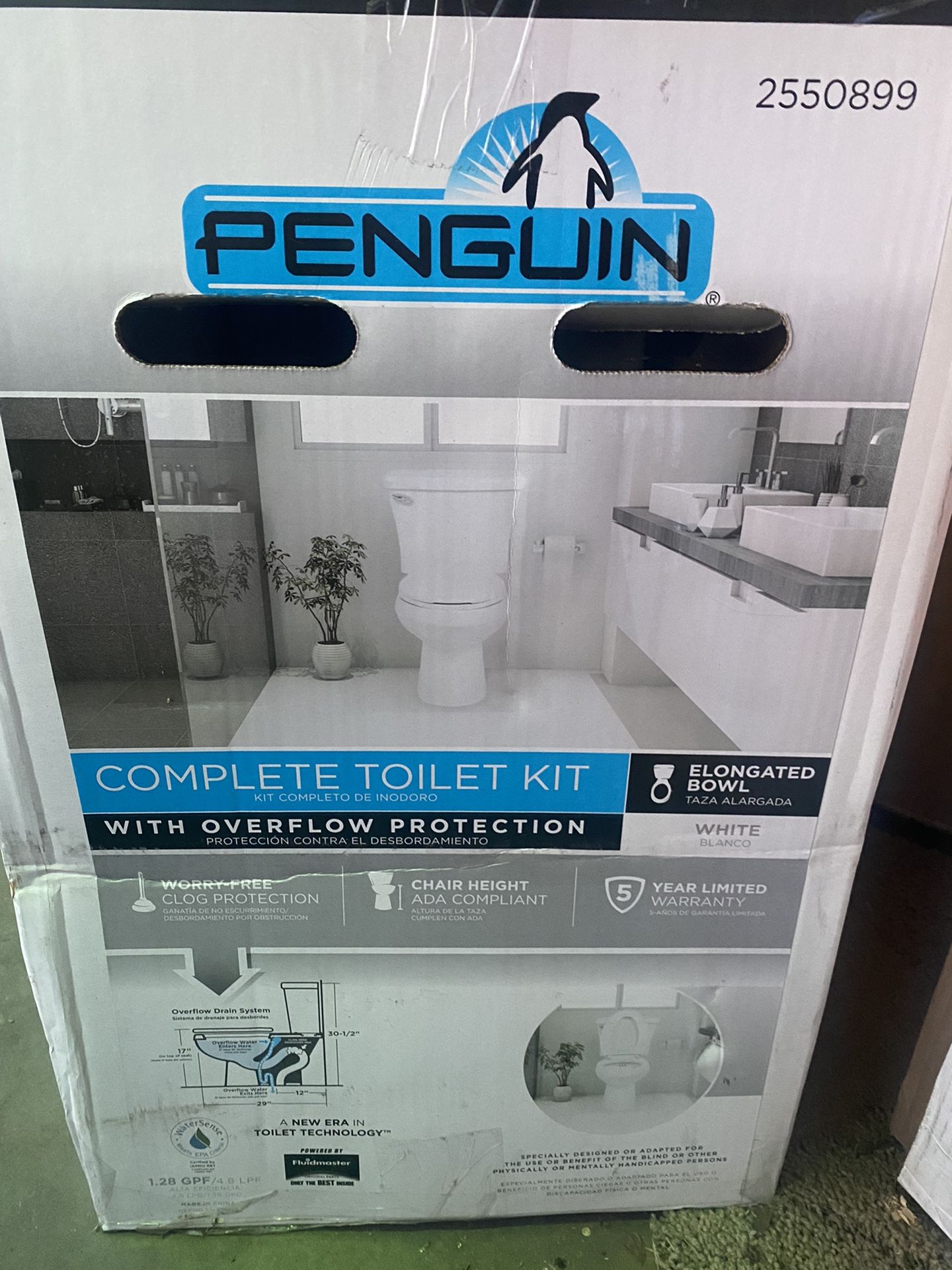 Penguin Complete Toilet Kit for Sale in Riverside, CA - OfferUp
