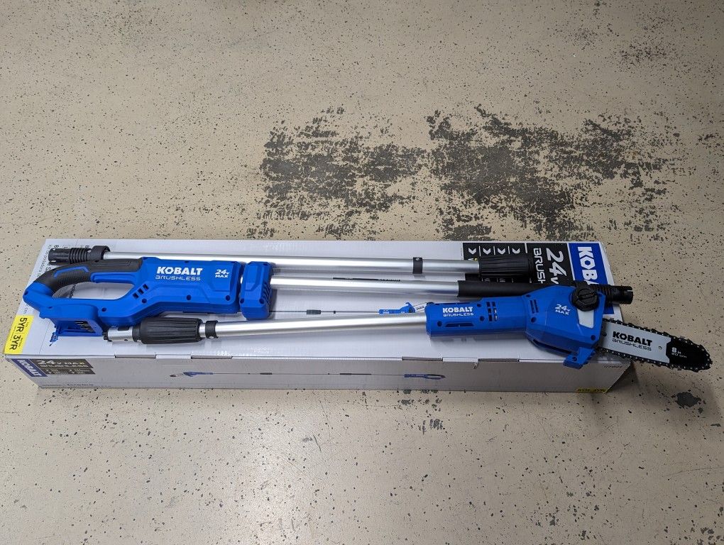 Kobalt 24v Brushless Pole Saw Tree Pruner for Sale in Lynnwood, WA ...