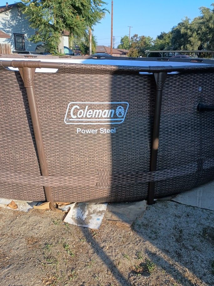 18' Above Ground Coleman Pool for Sale in Glmn Hot Spgs, CA - OfferUp