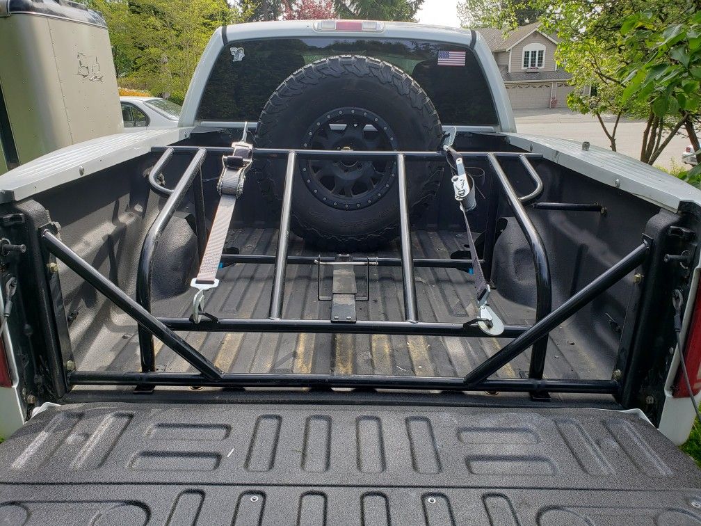 Bed mounted tire rack Baja style for Sale in Lynnwood, WA - OfferUp
